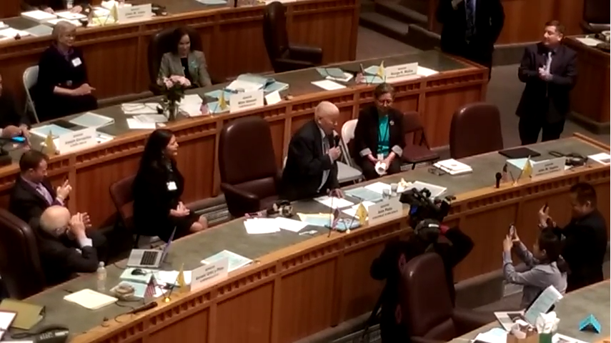 NM mourns long-time state senator, John Pinto | NM Political Report