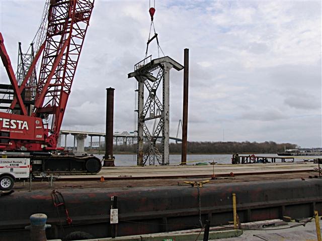 Unbuilding (demolition) of the Grace and Pearman Bridges in Charleston ...