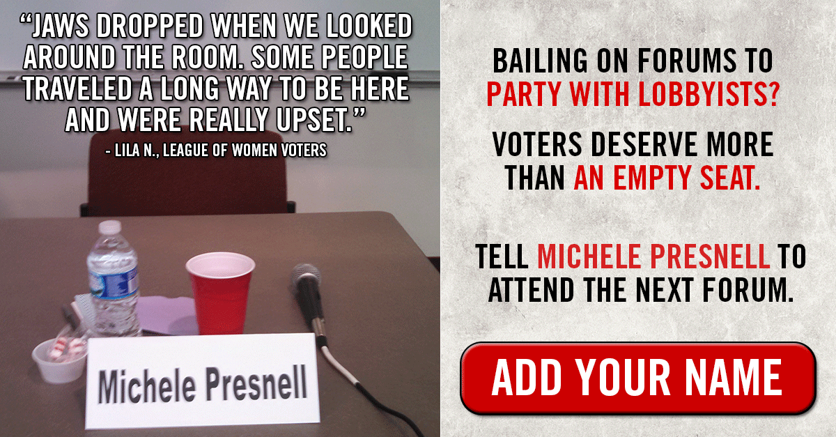 Tell Rep. Presnell: Attend the Candidate Forum on Monday | Progress NC ...
