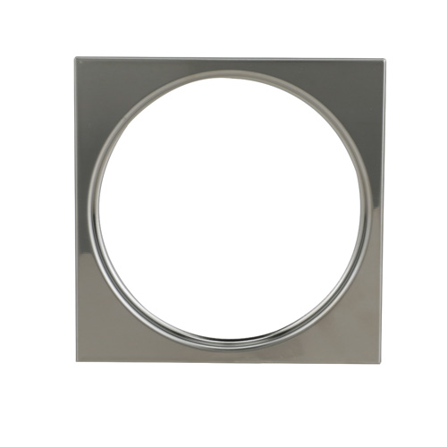 42042 - Oatey 42042 - 4-1/4" x 4-1/4" Stainless Steel Square Tile Ring