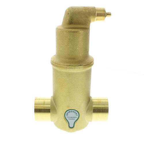 VJS125 - Spirotherm VJS125 - 1-1/4" Spirovent Jr. Air Eliminator (Sweat)