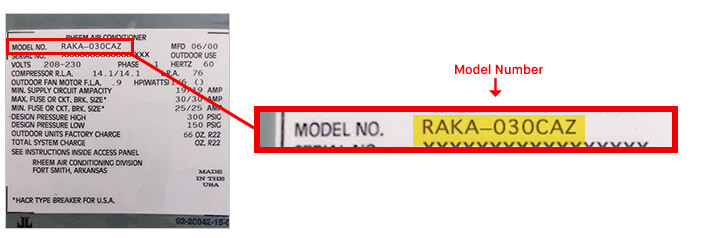 AS-58607-48A - Rheem AS-58607-48A - End Panel