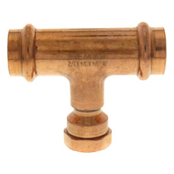 Copper Press Tees - Press Tees - Press Plumbing Tees - SupplyHouse.com