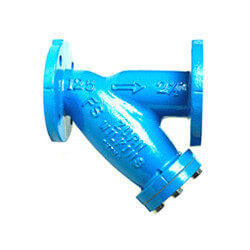 4-FS - Zurn 4-FS - 4" Cast Iron Flanged Wye Type Strainer