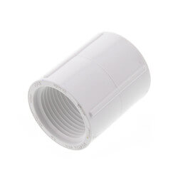 PVC Coupling - PVC Threaded Coupling - SCH 40 Couplings - SupplyHouse.com
