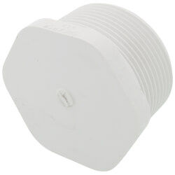 PVC Plugs - PVC Plug - SCH 40 Plug - SupplyHouse.com