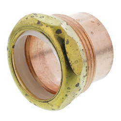 Copper DWV Trap Adapters - Copper Fittings - Copper Drain Fittings ...