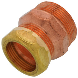 Copper DWV Trap Adapters - Copper Fittings - Copper Drain Fittings ...