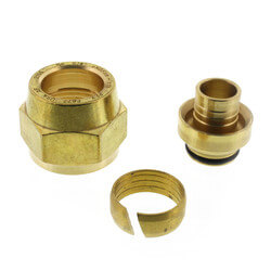 Compression PEX Fittings (QS-Style) , Wirsbo Compression Fittings , PEX ...