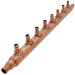 PEX Copper Manifolds , PEX Crimp Style Copper Manifolds , PEX Plumbing ...