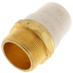 CPVC Brass Male Adapter - Everflow CPVC Brass Male Adapter - CPVC Brass ...