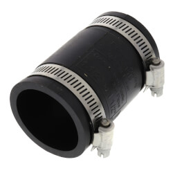 Fernco Cast Iron Couplings - Cast Iron To PVC Coupling - PVC to Cast ...