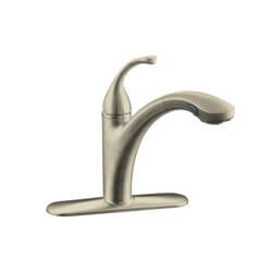 K-10433-BN - Kohler K-10433-BN - Forte Single-Control Pullout Kitchen ...