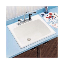 M10 - Mustee M10 - Durastone Countertop Specialty Sink (White)