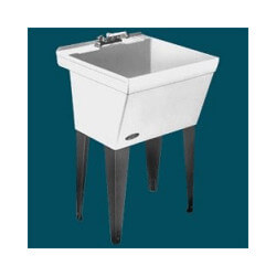M17W - Mustee M17W - Durastone Utilatub Laundry/Utility Tub - Wall Mount