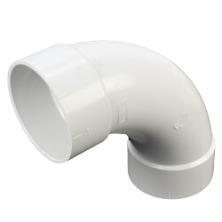 PVC Fittings, PVC DWV Fittings, PVC Long Sweep 1/4 Bend - SupplyHouse.com