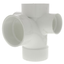 PVC DWV Sanitary Tees with Inlets, Sanitary Tees with Inlets, PVC DWV ...