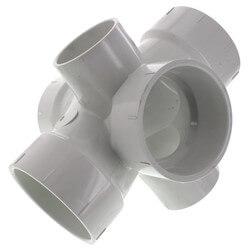 PVC DWV Sanitary Tees with Inlets, Sanitary Tees with Inlets, PVC DWV ...