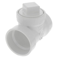 Cleanout Tee, PVC DWV Cleanout Tee, DWV Cleanout Tee - SupplyHouse.com
