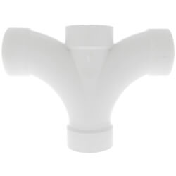 Double Fixture Fitting - PVC DWV Double Fixture Fitting - DWV Double ...
