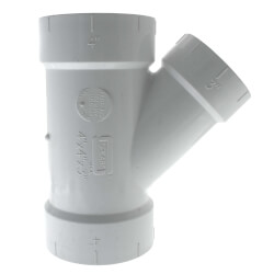 PVC Wyes , PVC Fittings , PVC Pipe Fittings , DWV PVC Fittings ...
