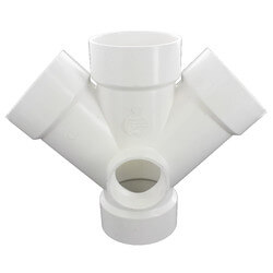 PVC Double Wyes , PVC Fittings , PVC Pipe Fittings , DWV PVC Fittings ...