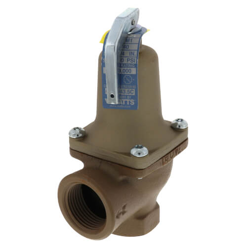 0382024 - Watts 0382024 - 3/4" x 1" Boiler Pressure Relief Valve (40 psi)