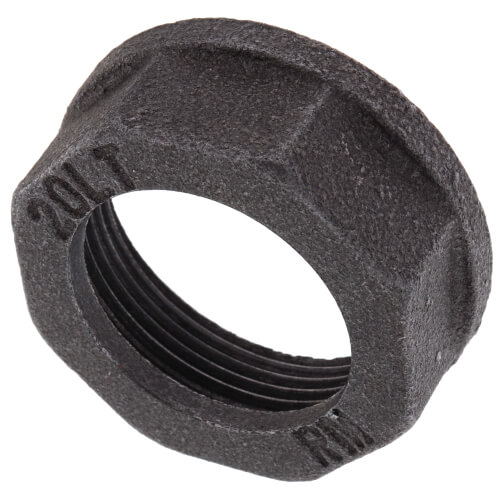 0416804 - Wal-rich 0416804 - 1" Black Gas Meter Nut
