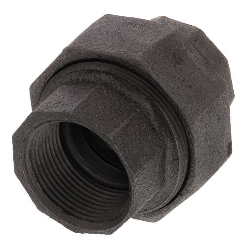 0417706 - Wal-rich 0417706 - 1-1/4" Black Malleable Iron Insulated Union