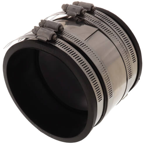 1051-44RC - Fernco 1051-44RC - 4" x 4" Strong Back PVC Shielded ...