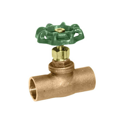 11822 - Webstone 11822 - 1/2" SWT Brass Globe Stop Valve