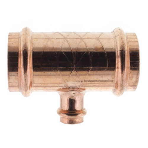 15448 - Viega 15448 - 1-1/2" x 1-1/2" x 1/2" Propress Copper Tee