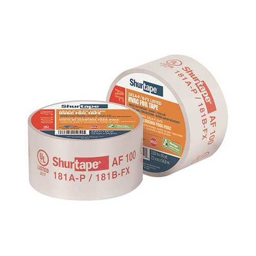 155206 - 155206 - AF 100 Silver Printed UL-181 Aluminum Foil Tape (2-1/ ...