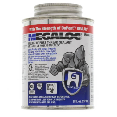 15806 - Hercules 15806 - Megaloc Thread Sealant (8 oz.)