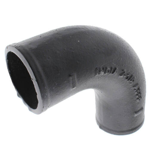 220190 - NewAge Casting 220190 - 2" Imported No Hub Cast Iron 90° Elbow