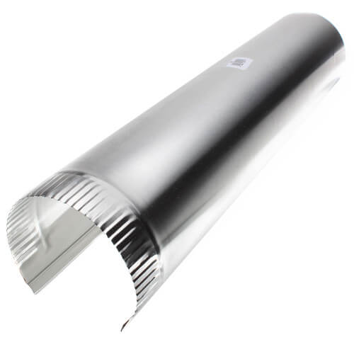 229 - Lambro Industries 229 - 4" x 24" Aluminum Snap-Lock Pipe