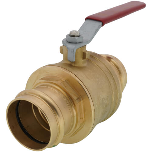 24025 - Viega 24025 - 2" ProPress Bronze/Brass Full Port Ball Valve ...