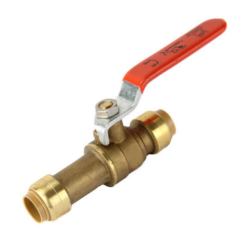 24735LF - SharkBite 24735LF - 1/2" Sharkbite Slip Ball Valve (Lead Free)