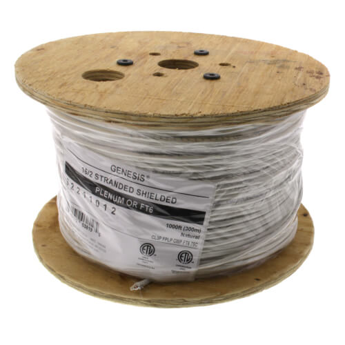 32211012 - Honeywell Genesis 32211012 - 1000 ft - 16/2 Stranded ...