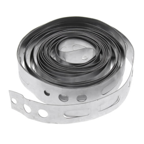 33989 - Oatey 33989 - 3/4" x 10' Galvanized Tab Tape - 28 Ga.