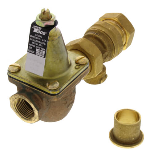 3493-075-BC1 - Taco 3493-075-BC1 - 3/4" Brass Combination Boiler Feed ...