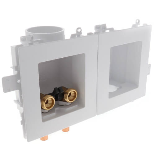 37601 - Oatey 37601 - MODA Sweat Washing Machine Outlet Box, 1/4 Turn ...