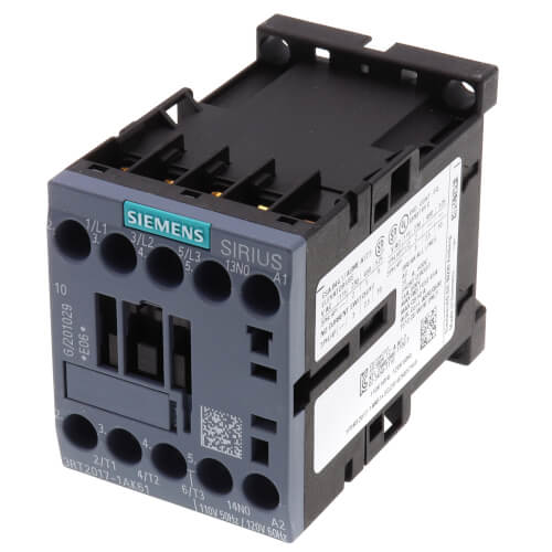 3RT1017-1AK61 - Furnas Controls 3RT1017-1AK61 - 3 Pole, 12 Amp, 120V ...