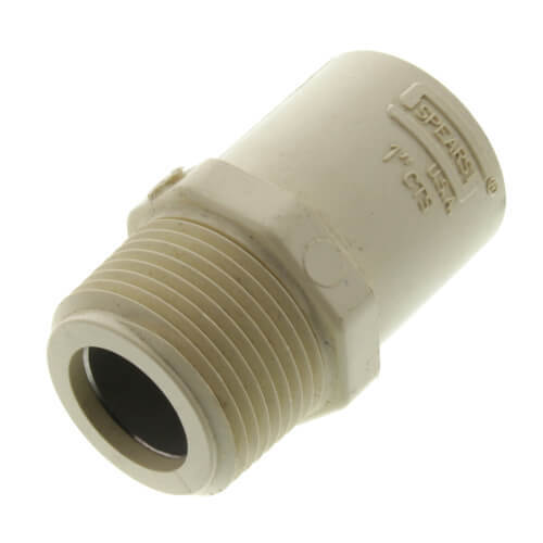 4136-005BR - Spears 4136-005BR - 1/2" CTS CPVC Male Adapter (Brass MIPT ...