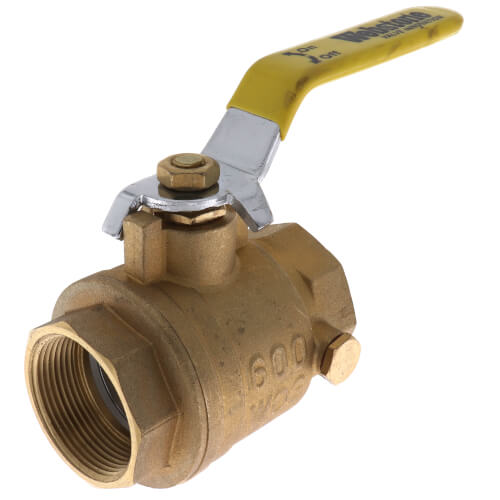 41726 - Webstone 41726 - 1-1/2" IPS Full Port Forged Brass Ball Valve ...