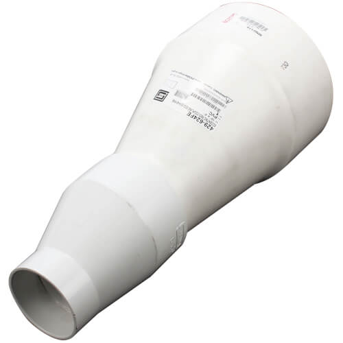 429-624FE - Spears 429-624FE - 10" x 4" PVC Schedule 40 Eccentric Reducer