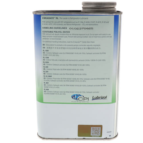 4314-64 - Nu-Calgon 4314-64 - Emkarate RL32-3MAF Refrigeration Oil, 1 Qt.