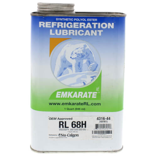 4316-44 - Nu-Calgon 4316-44 - Emkarate RL68H Refrigeration Oil, 1 Qt.