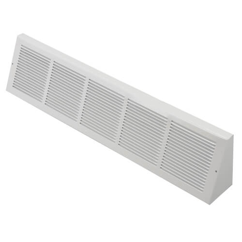 43706 - Hart & Cooley 43706 - 30" x 6" White Baseboard Return Air ...