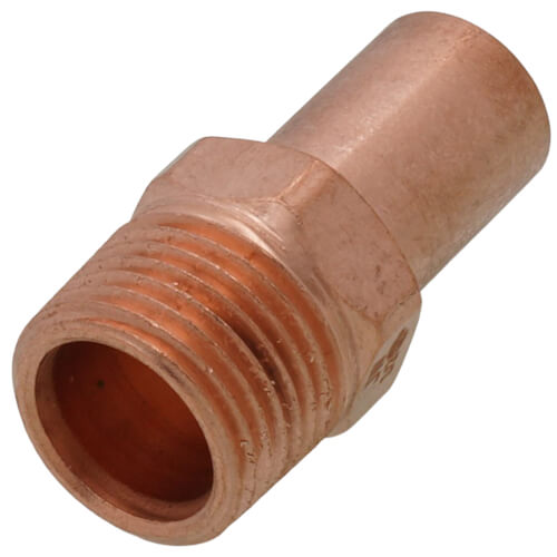 50040-JW - JW 50040-JW - 1/2" FTG Press x Male Copper Street Adapter